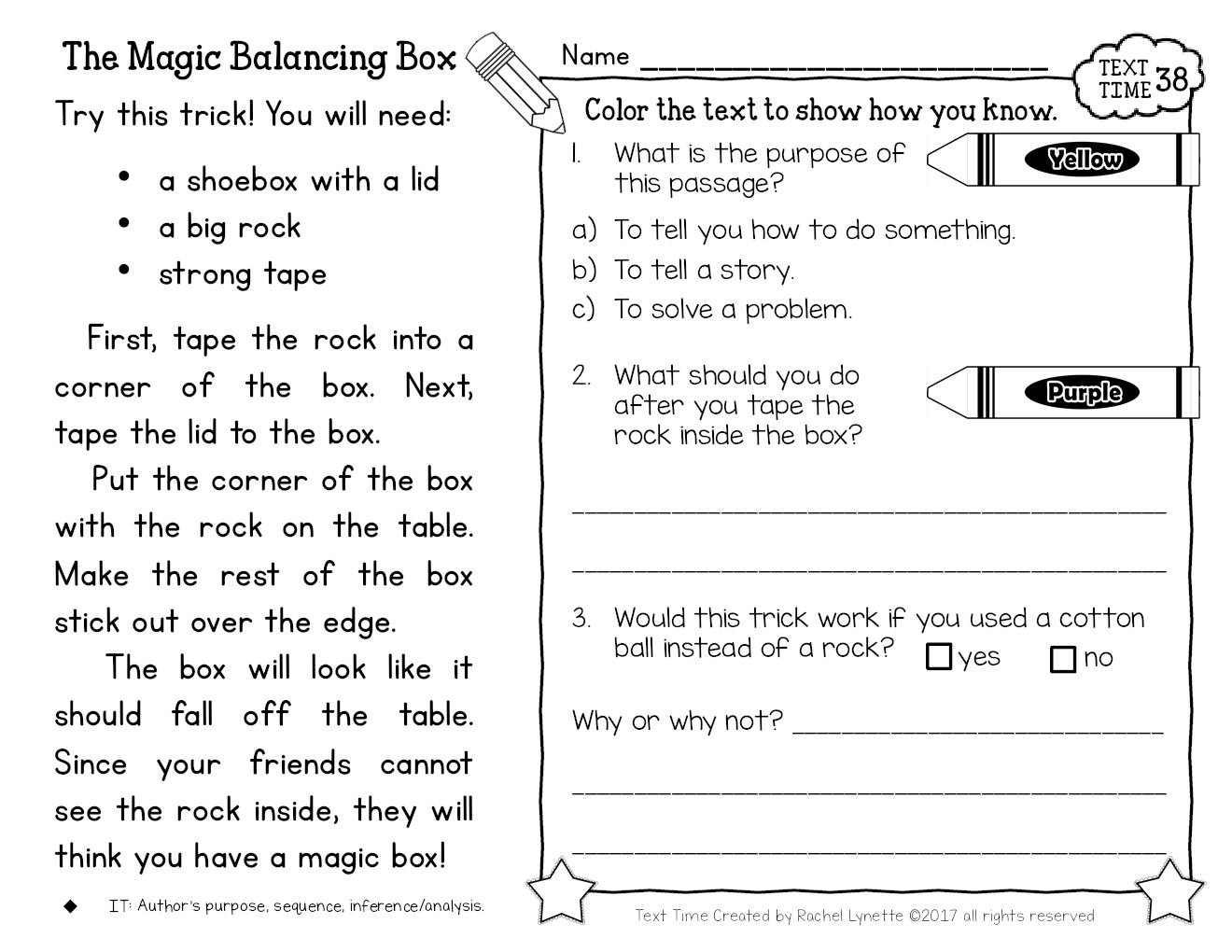 Reading Comprehension Passage: - nonfiction - What is a Family Tree ...