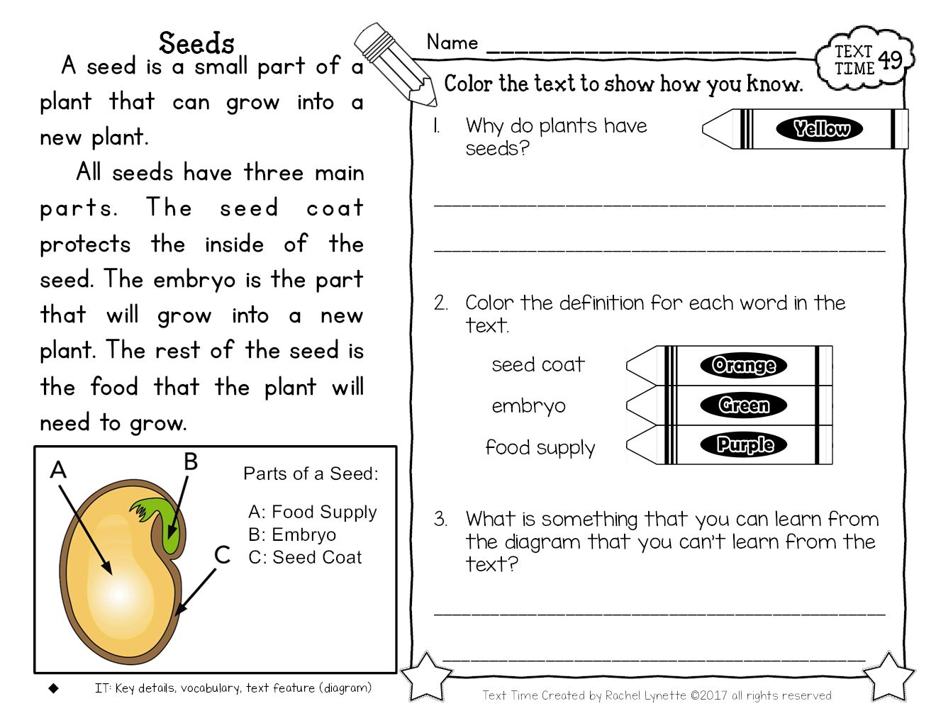 Reading Comprehension Passage: - nonfiction - Why Do Rabbits Have Long ...