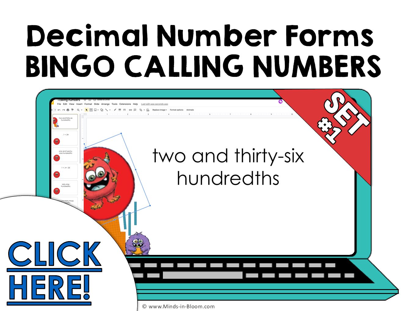 Decimal BINGO Calling Cards - Practice standard, word, and expanded ...
