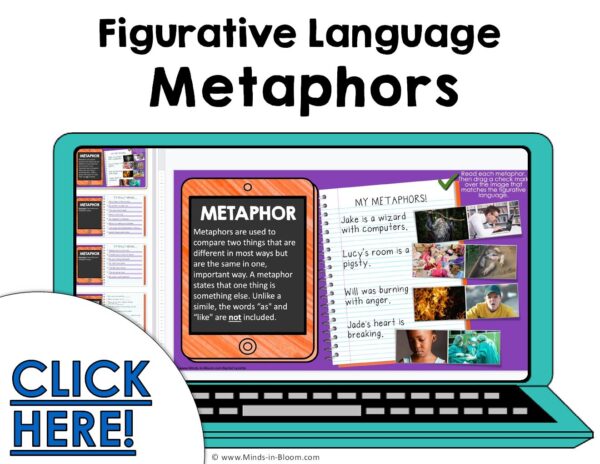 Figurative Language Worksheets and Google Slides - Idiom, Simile ...