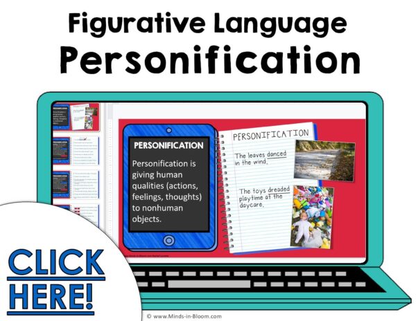 Figurative Language Worksheets and Google Slides - Idiom, Simile, Hyperbole etc - Minds in Bloom ...