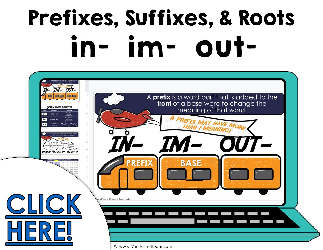 Prefixes Google Slides for 3rd-5th Grade | Digital Resource