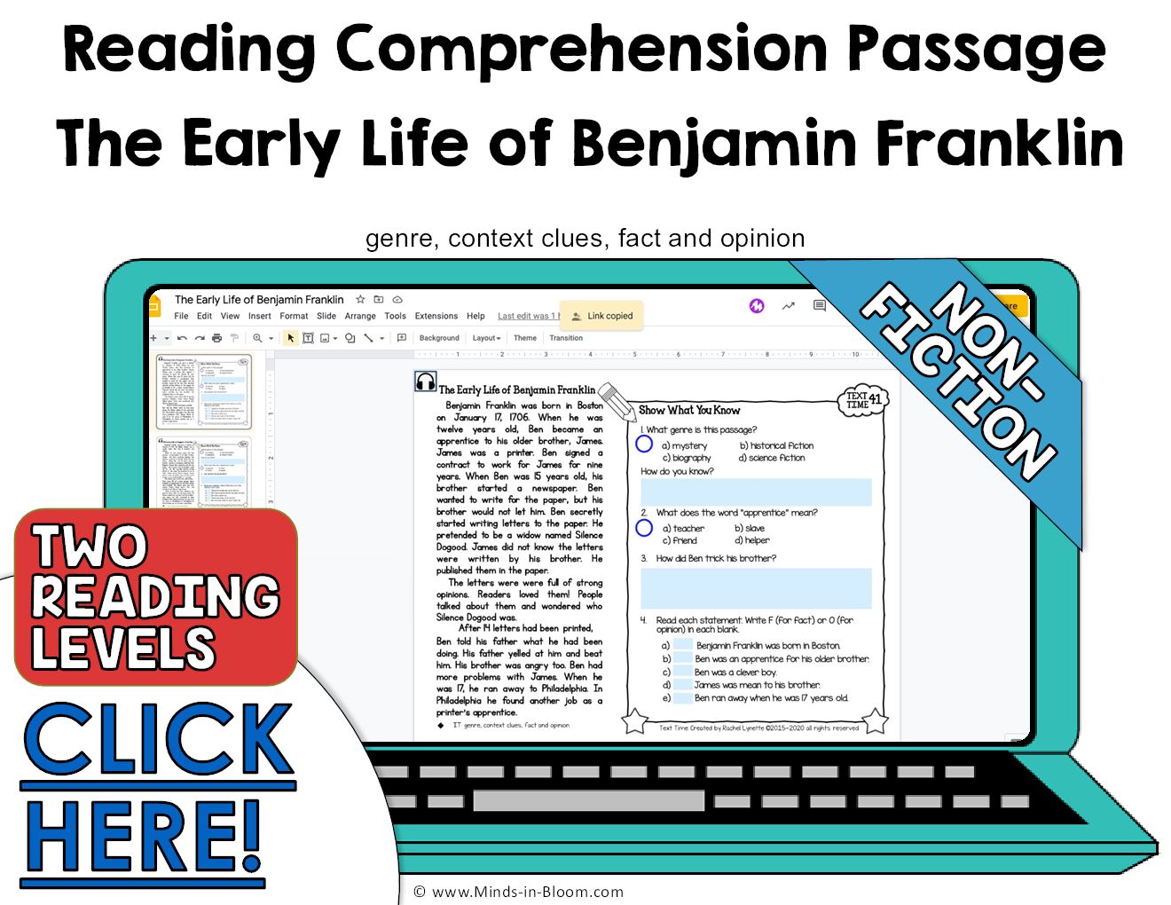 Google Slides - Google Slides - The Early Life of Benjamin Franklin ...