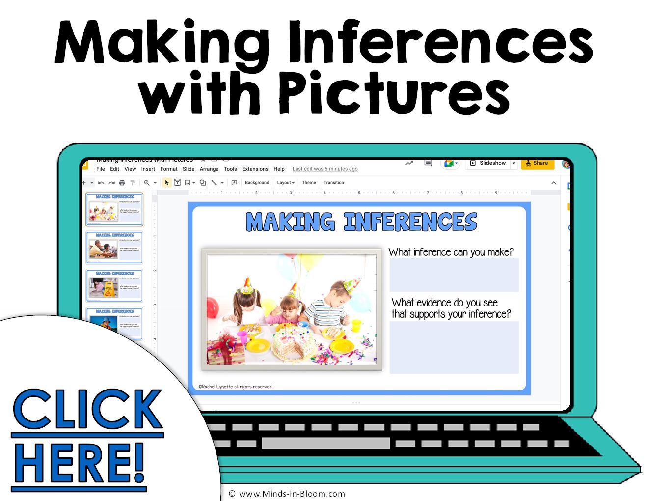 Google Slides Tic-Tac-Toe Writing Journal Prompts - Choice Board #10 ...