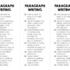 Generic Paragraph Writing Student Checklist - Minds in Bloom Unlimited