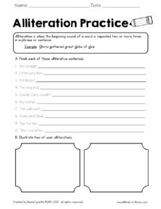 Figurative Language Worksheets and Google Slides - Idiom, Simile ...