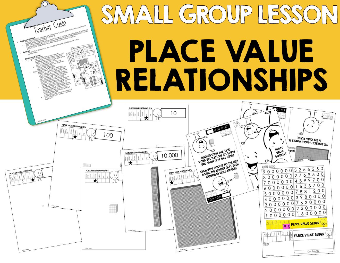 Place Value Relationships - Small Group Lesson - Minds in Bloom Unlimited