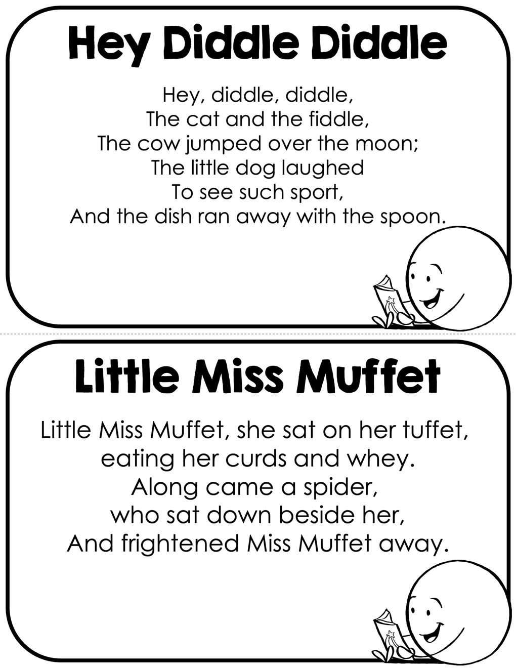 Critical & Creative Thinking - Nursery Rhyme Posters - Minds in Bloom ...
