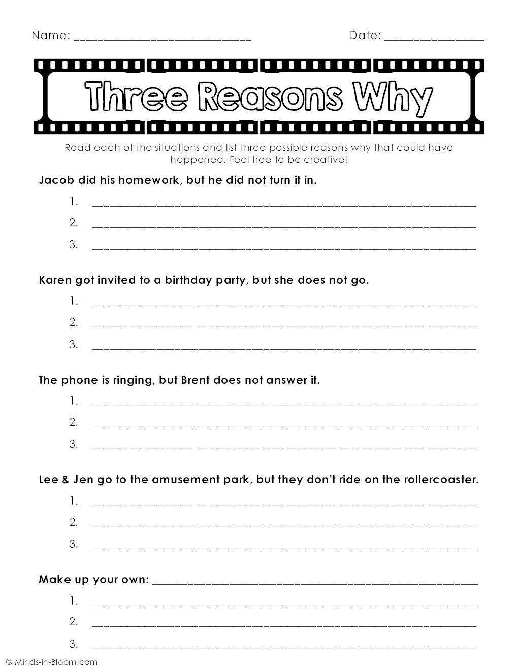 Critical & Creative Thinking - Three Reasons Why - Minds in Bloom Unlimited