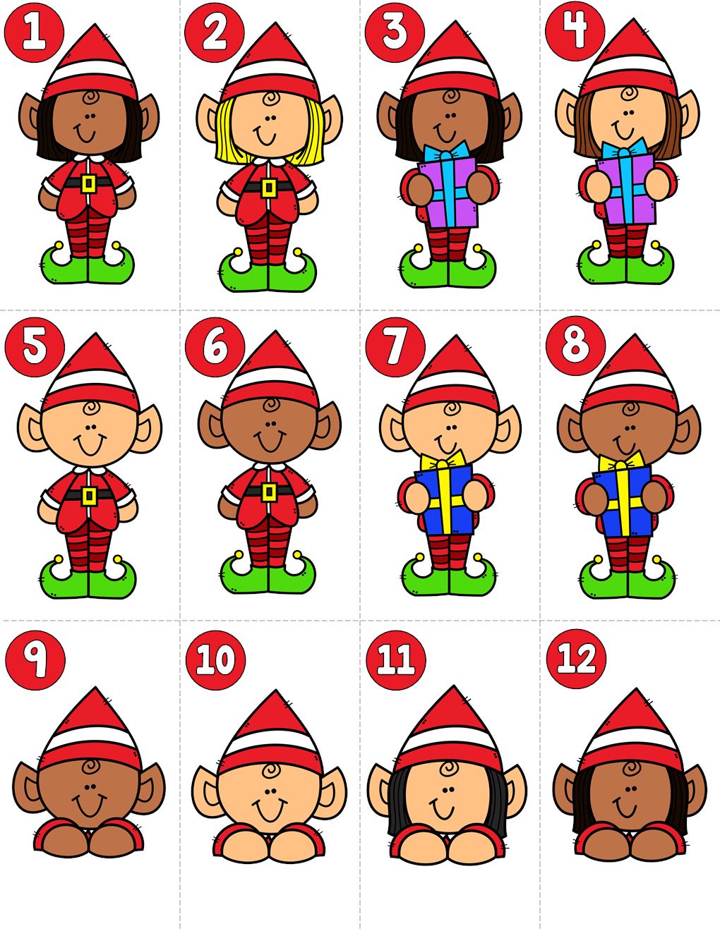 Elf Hunt game - Great Christmas Holiday Activity - Minds in Bloom Unlimited