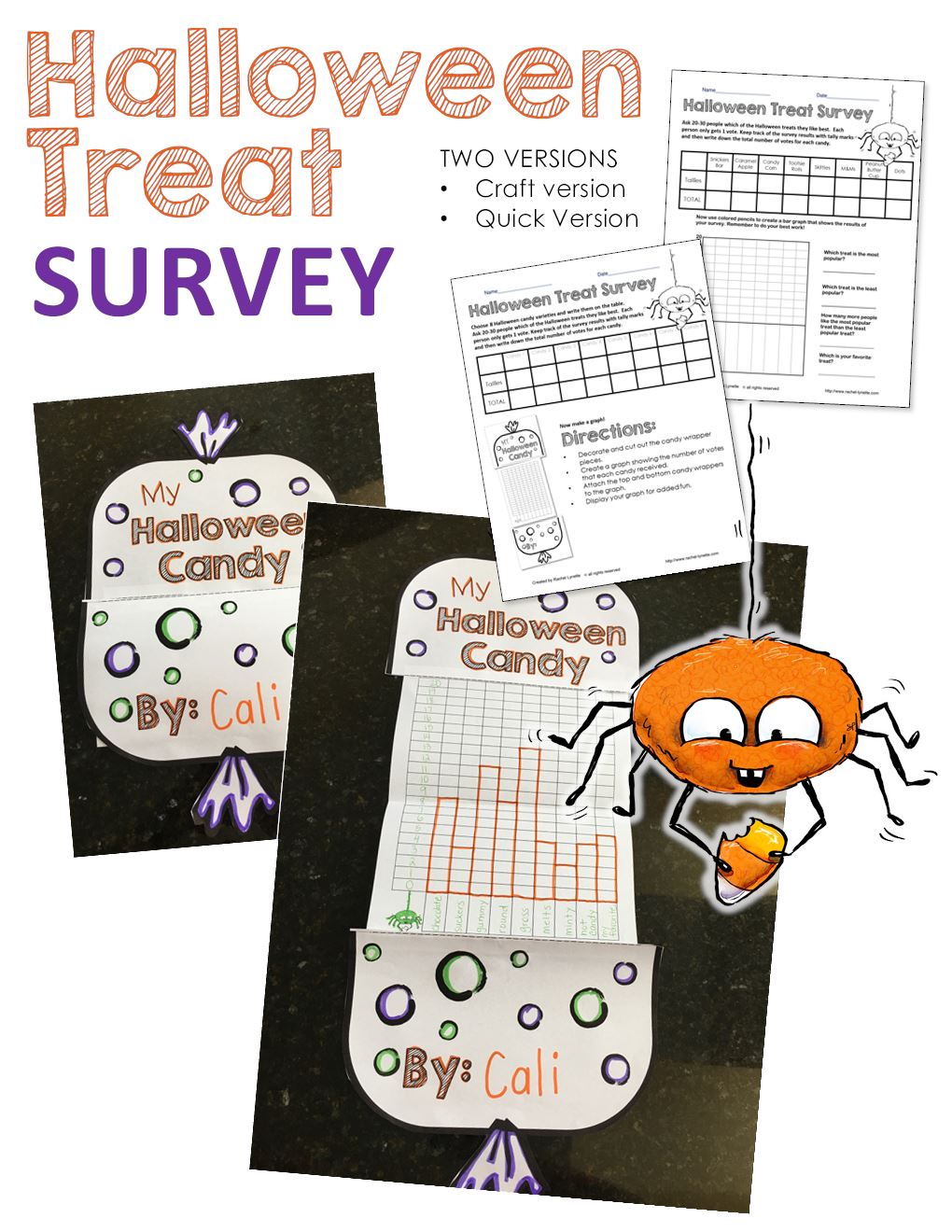 Candy Graphing Halloween Activity - Minds in Bloom Unlimited