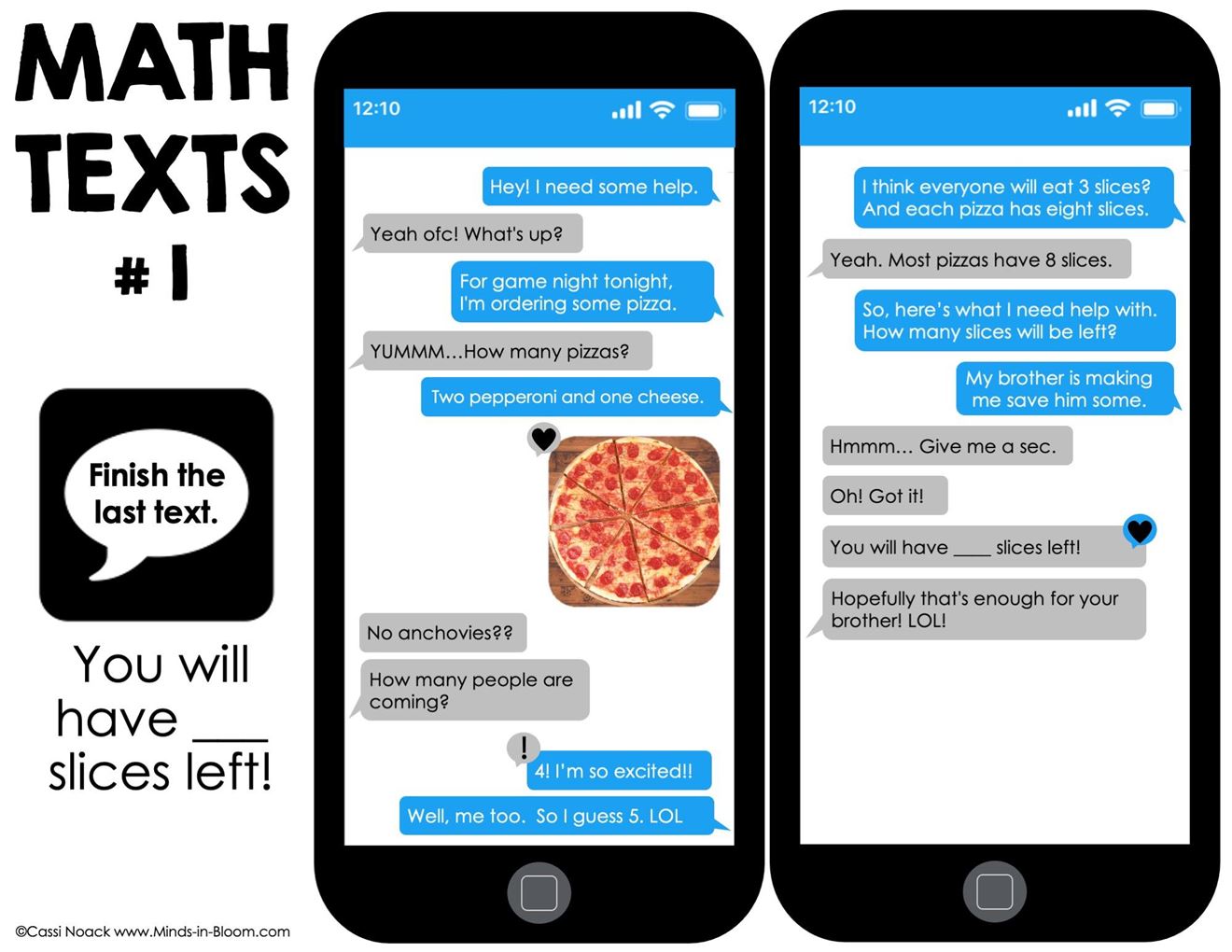 Math Texts - Real Word Math Problem Solving - Full Size - Minds in ...