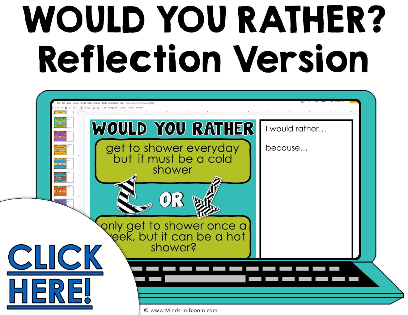 Student Reflection Google Apps | Creative & Critical Thinking Activities