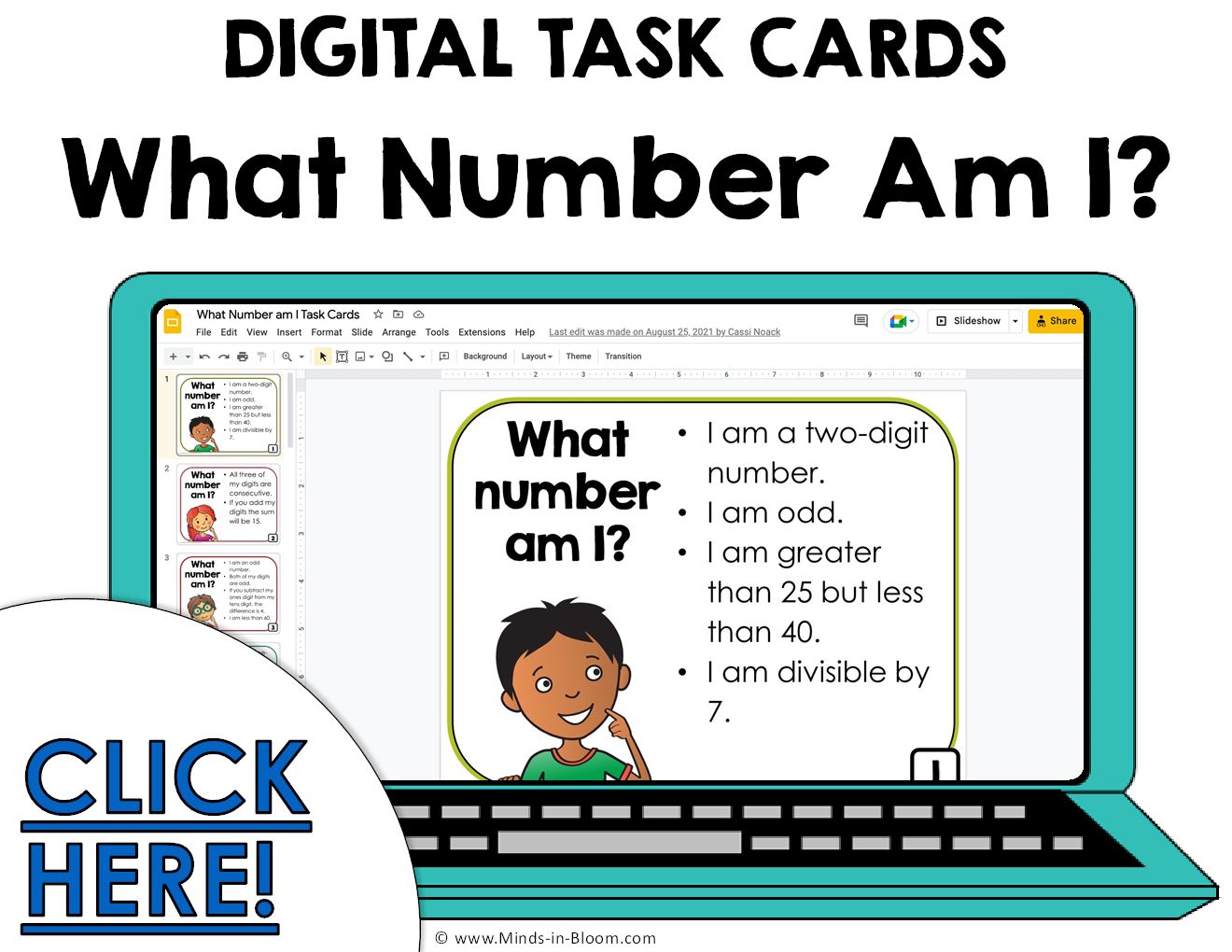 Place Value Task Cards for 4th and 5th Grade | Digital Google Apps