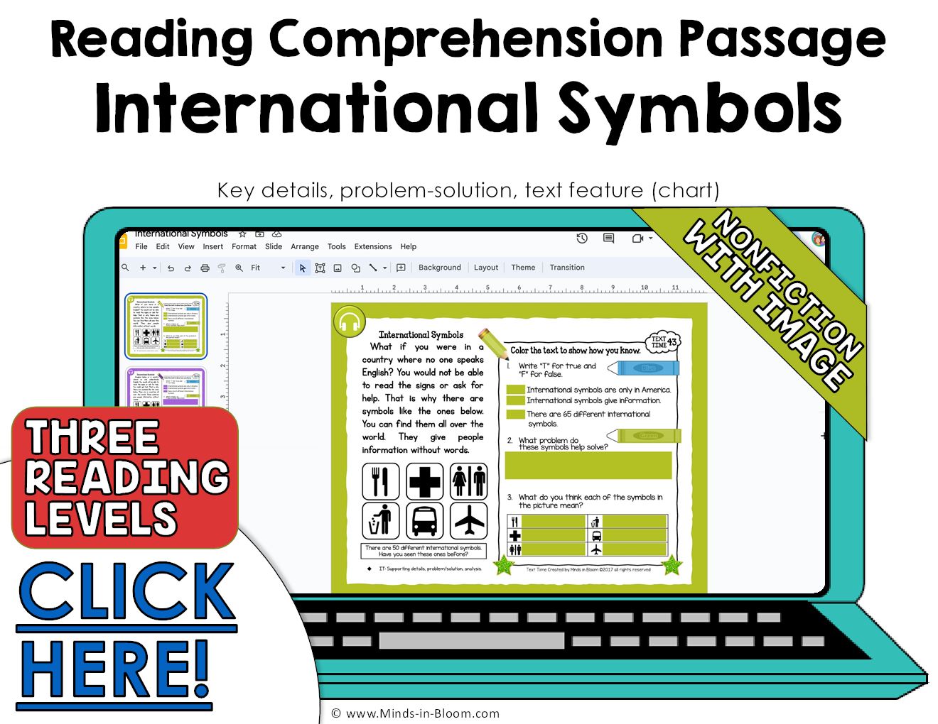 DIGITAL Reading Comprehension Passage: - nonfiction - International ...
