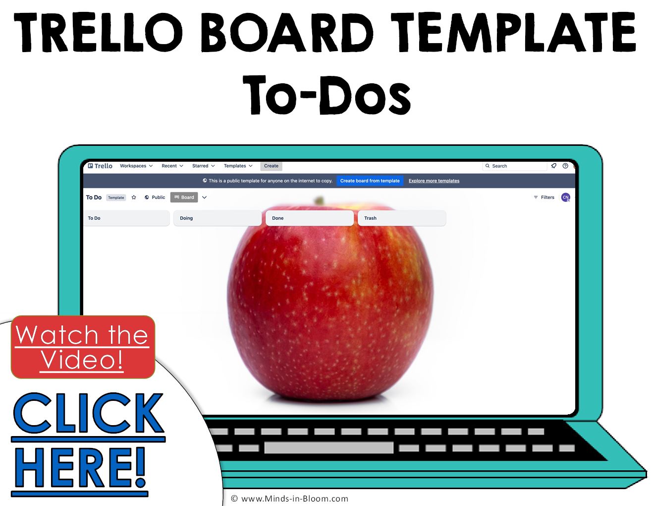 Trello Board Template - To-Dos - Minds in Bloom Unlimited