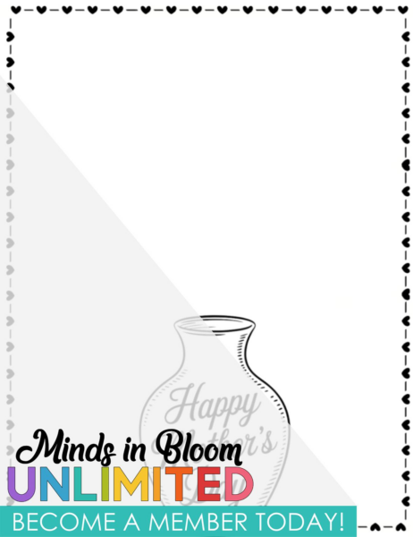 Mother's Day Bouquet Coloring | Printable Worksheet for Grades 3-5