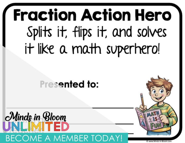 End-of-Year Math Certificates | Digital Resource for Grades 3-5