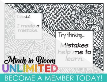 Growth Mindset Certificate - Minds in Bloom Unlimited