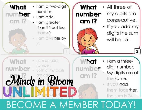 Place Value Name that Number - COLOR - Minds in Bloom Unlimited