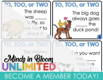 Homophones Posters - Minds in Bloom Unlimited