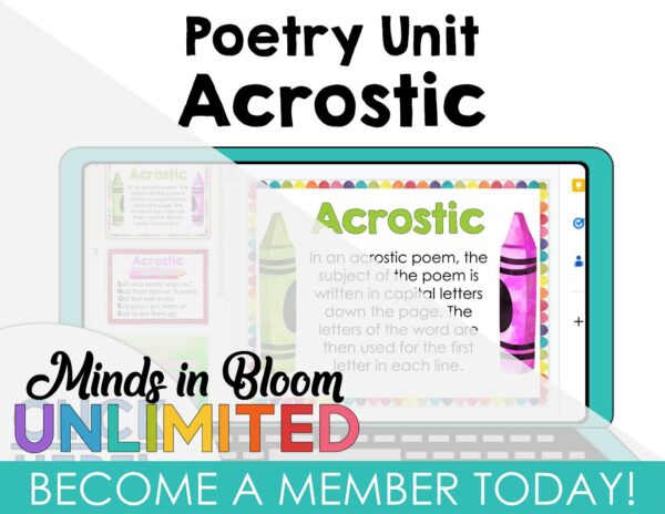 Poetry Slideshow Practice for Grades 3-5 | Google Apps Digital Tool