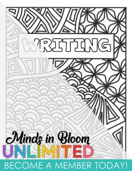 Coloring - Subject Dividers for Binders or Notebooks - READING - Minds ...