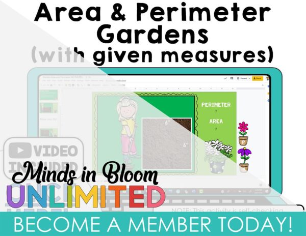Google Slides - Area and Perimeter (with given side measures) - Minds ...