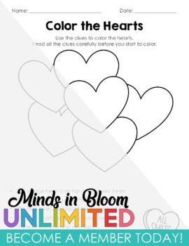 Valentine's Day Activities - How Many Hearts Venn Diagram - Minds in ...