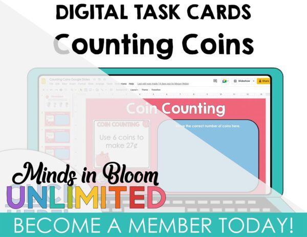 Google Slides - Counting U.S. Coins - Minds in Bloom Unlimited